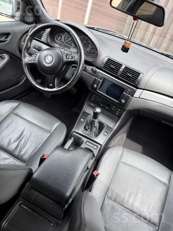 Blue BMW 320 2005 in Liepaja, with an engine capacity of 2.00 L and mileage of 270 thousand km for 3500 €, photo 9 on AUTOMOTO.COM.LV