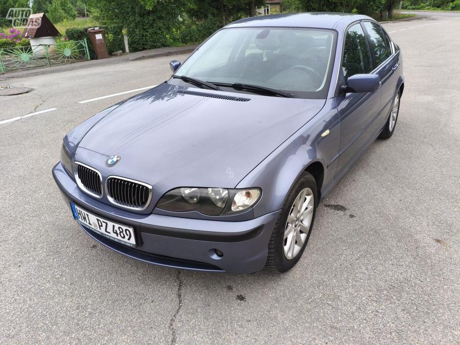 Blue BMW 320 2005 in Joniskis, with an engine capacity of 2.00 L and mileage of 348 thousand km for 1999 €, photo 1 on AUTOMOTO.COM.LV