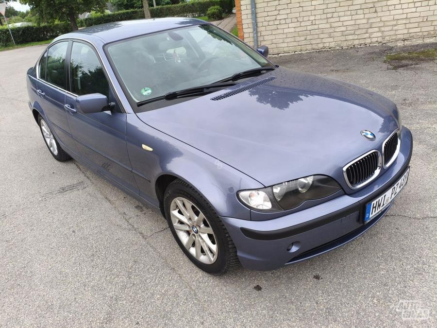 Blue BMW 320 2005 in Joniskis, with an engine capacity of 2.00 L and mileage of 348 thousand km for 1999 €, photo 3 on AUTOMOTO.COM.LV