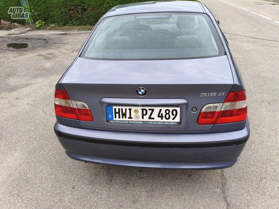 Blue BMW 320 2005 in Joniskis, with an engine capacity of 2.00 L and mileage of 348 thousand km for 1999 €, photo 6 on AUTOMOTO.COM.LV