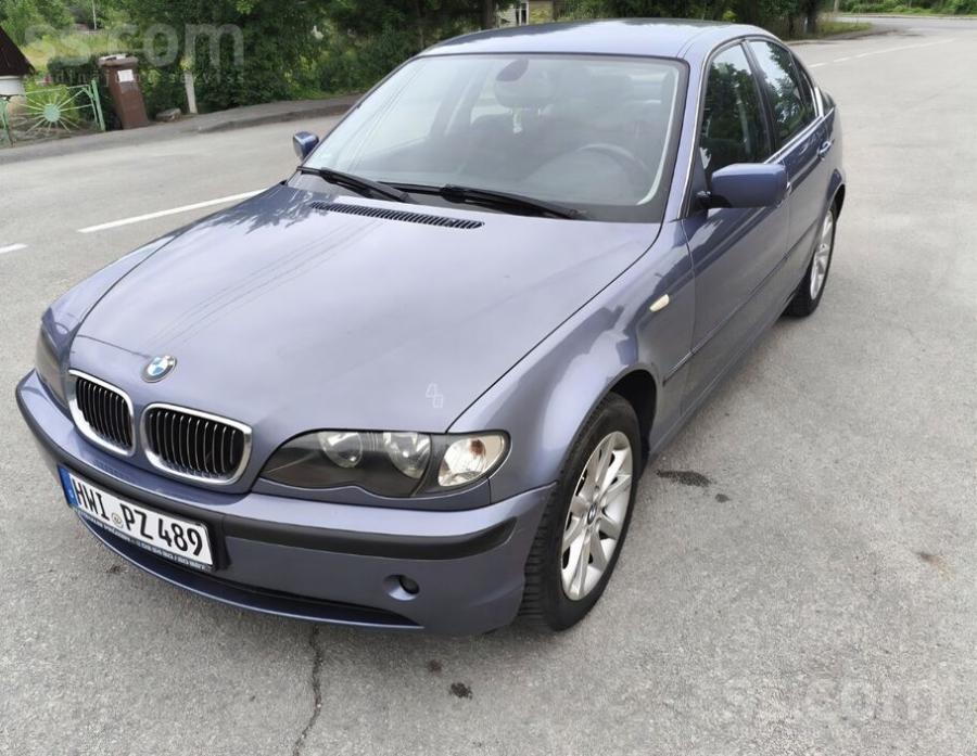 Blue BMW 320 2005 in Bauska, with an engine capacity of 2.00 L and mileage of 343 thousand km for 3190 €, photo 3 on AUTOMOTO.COM.LV