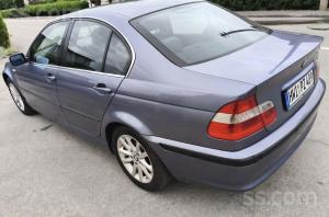 Blue BMW 320 2005 in Bauska, with an engine capacity of 2.00 L and mileage of 343 thousand km for 3190 €, photo 7 on AUTOMOTO.COM.LV