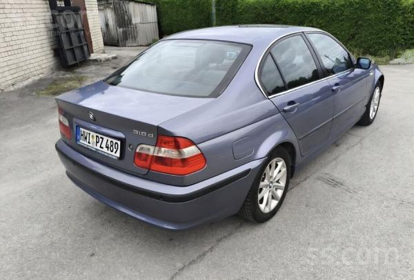 Blue BMW 320 2005 in Bauska, with an engine capacity of 2.00 L and mileage of 343 thousand km for 3190 €, photo 7 on AUTOMOTO.COM.LV