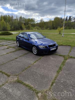 Blue BMW 320 2006 in Kuldiga, with an engine capacity of 2.00 L and mileage of 400 thousand km for 5900 €, photo 1 on AUTOMOTO.COM.LV