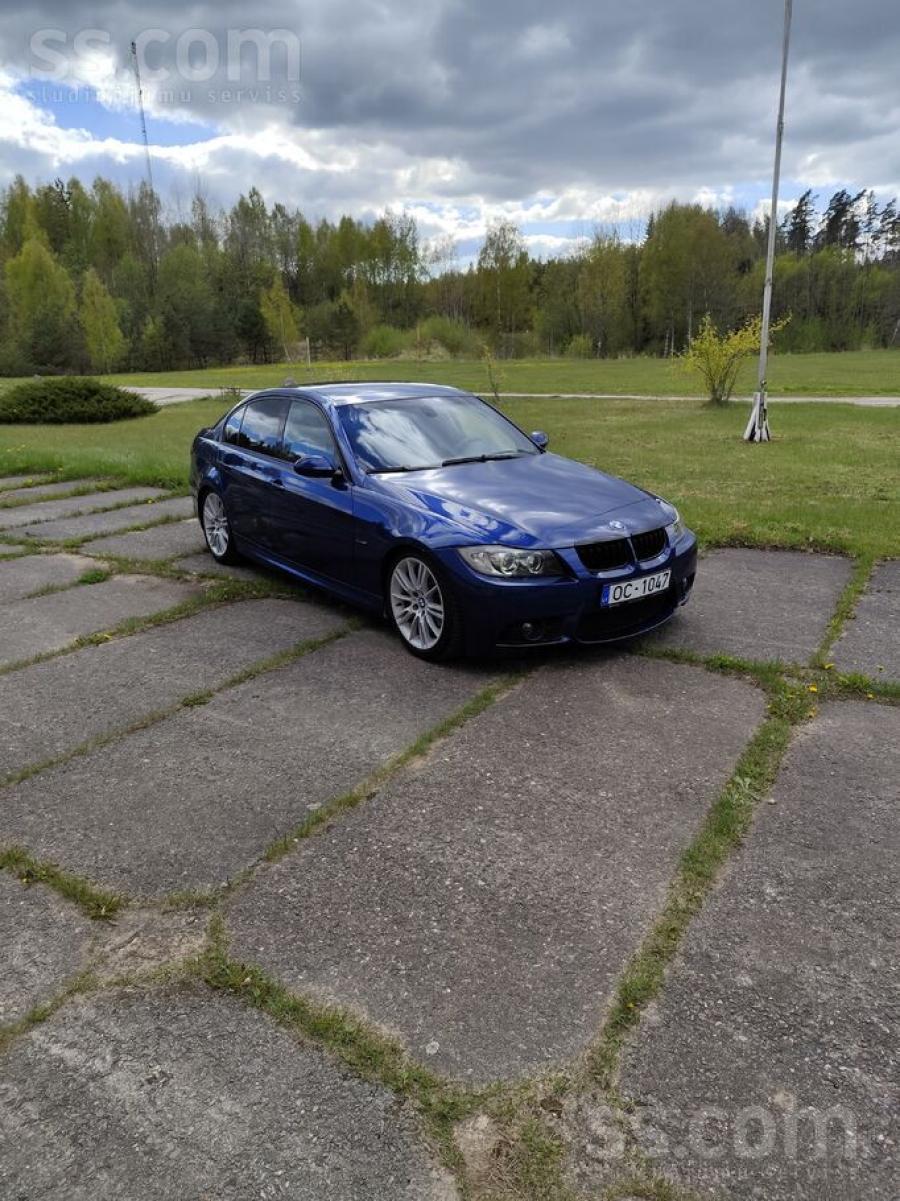 Blue BMW 320 2006 in Kuldiga, with an engine capacity of 2.00 L and mileage of 400 thousand km for 5900 €, photo 1 on AUTOMOTO.COM.LV