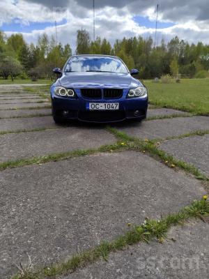 Blue BMW 320 2006 in Kuldiga, with an engine capacity of 2.00 L and mileage of 400 thousand km for 5900 €, photo 4 on AUTOMOTO.COM.LV
