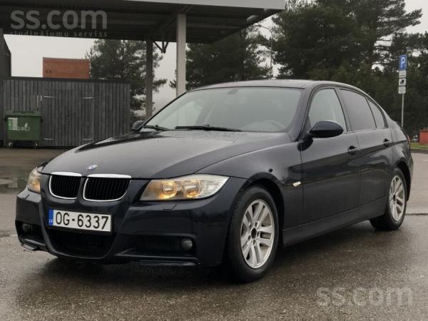 Blue BMW 320 2006 in Cesis, with an engine capacity of 2.00 L and mileage of 0 thousand km for 2990 €, photo 1 on AUTOMOTO.COM.LV