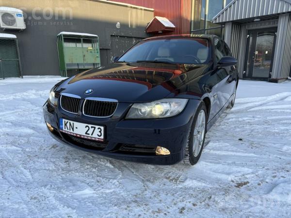 Blue BMW 320 2006 in Riga, with an engine capacity of 2.00 L and mileage of 362 thousand km for 4300 €, photo 1 on AUTOMOTO.COM.LV