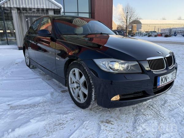 Blue BMW 320 2006 in Riga, with an engine capacity of 2.00 L and mileage of 362 thousand km for 4300 €, photo 2 on AUTOMOTO.COM.LV