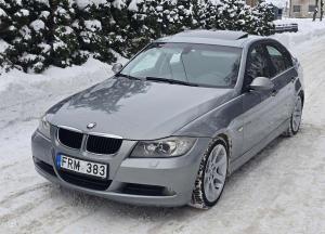 Zils BMW 320 2006 Radviliškis, ar dzinēja tilpumu 2.00 L un nobraukumu 340 tūkst. km par 3400 €, foto  vietnē AUTOMOTO.COM.LV