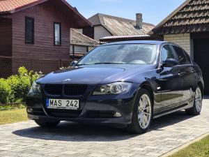 Blue BMW 320 2006 in Vilnius, with an engine capacity of 2.00 L and mileage of 417 thousand km for 3500 €, photo  on AUTOMOTO.COM.LV