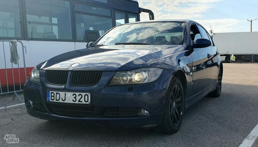Zils BMW 320 2006 Viļņa, ar dzinēja tilpumu 2.00 L un nobraukumu 190 tūkst. km par 2150 €, foto 1 vietnē AUTOMOTO.COM.LV