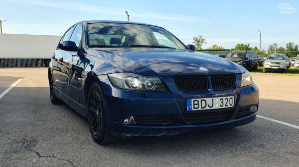 Blue BMW 320 2006 in Vilnius, with an engine capacity of 2.00 L and mileage of 190 thousand km for 2150 €, photo 4 on AUTOMOTO.COM.LV