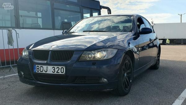 Blue BMW 320 2006 in Vilnius, with an engine capacity of 2.00 L and mileage of 190 thousand km for 2100 €, photo 4 on AUTOMOTO.COM.LV