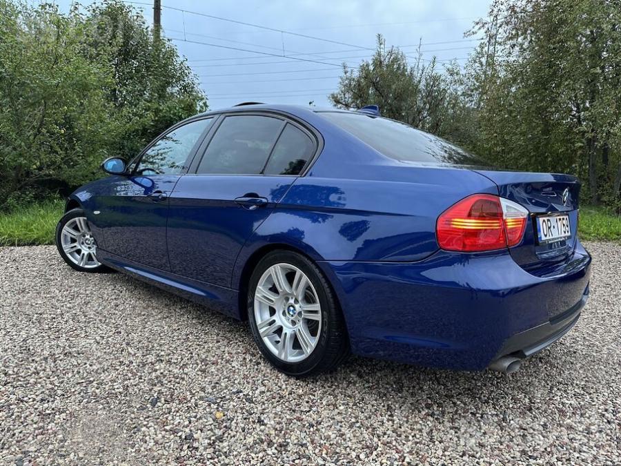 Blue BMW 320 2006 in Tukums, with an engine capacity of 2.00 L and mileage of 363 thousand km for 5990 €, photo 8 on AUTOMOTO.COM.LV