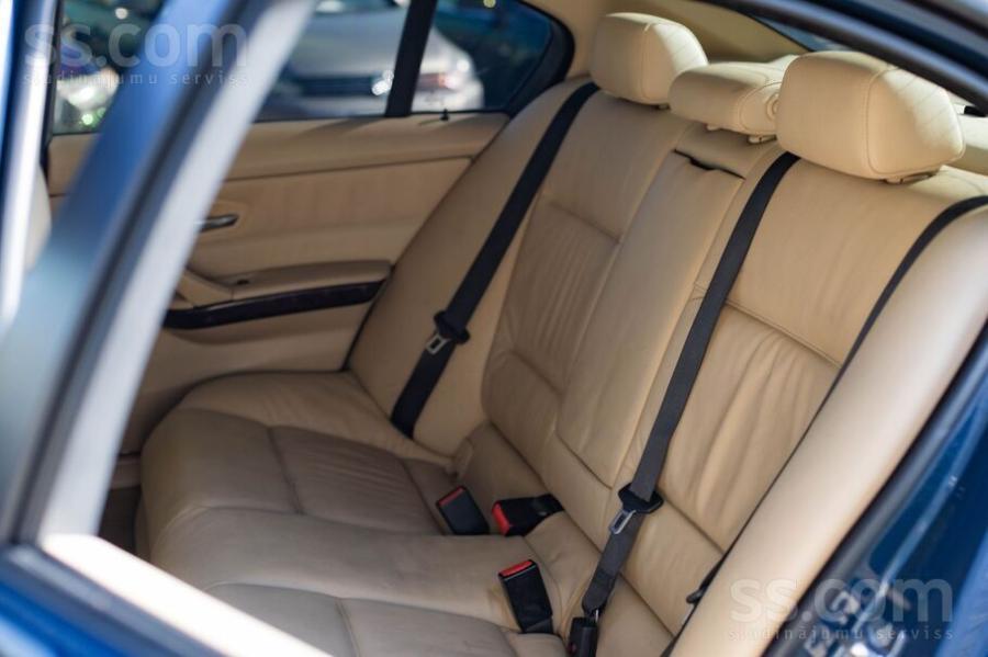 Blue BMW 320 2006 in Riga, with an engine capacity of 2.00 L and mileage of 150 thousand km for 4790 €, photo 11 on AUTOMOTO.COM.LV