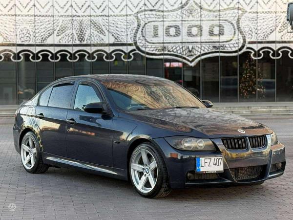 Blue BMW 320 2007 in Kaunas, with an engine capacity of 2.00 L and mileage of 397 thousand km for 3250 €, photo 2 on AUTOMOTO.COM.LV