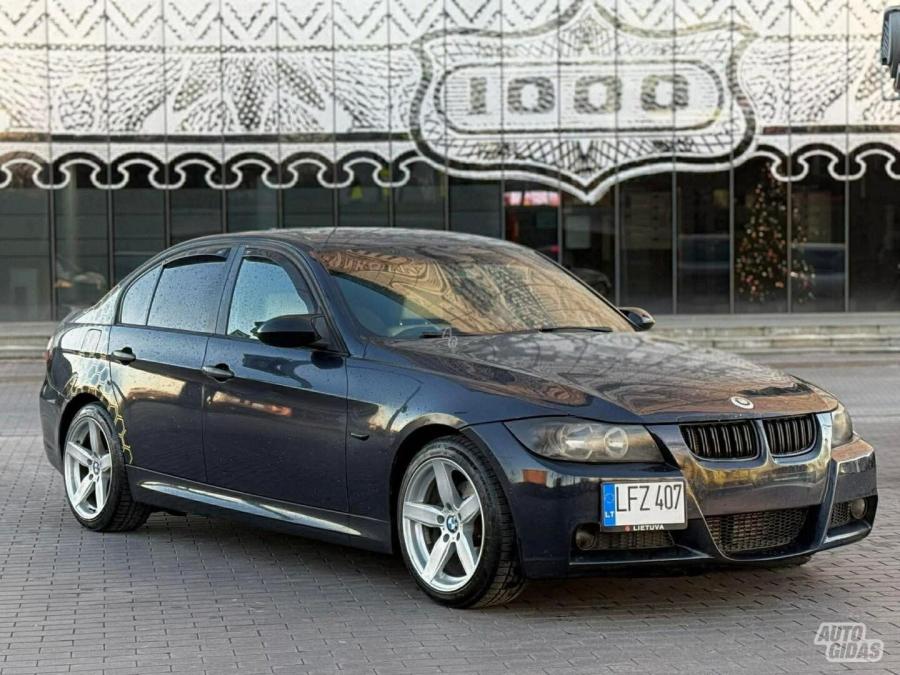 Blue BMW 320 2007 in Kaunas, with an engine capacity of 2.00 L and mileage of 397 thousand km for 3250 €, photo 2 on AUTOMOTO.COM.LV