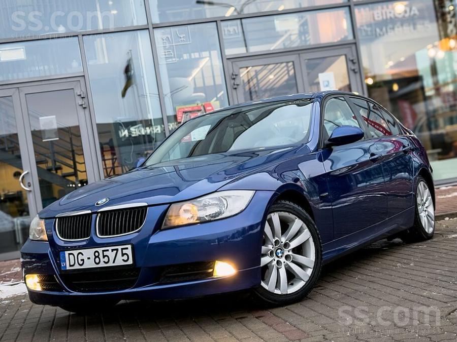 Zils BMW 320 2007 Rīga, ar dzinēja tilpumu 2.00 L un nobraukumu 370 tūkst. km par 3790 €, foto 1 vietnē AUTOMOTO.COM.LV