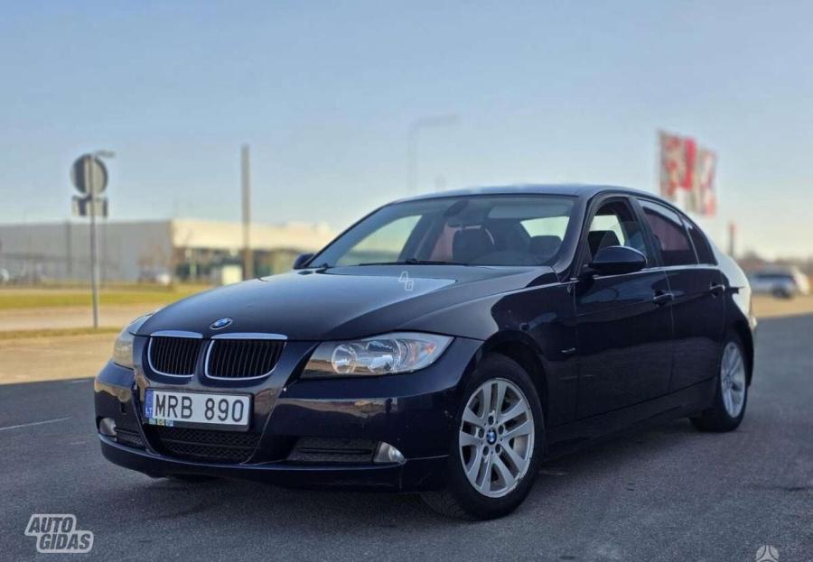 Zils BMW 320 2007 Panevēža, ar dzinēja tilpumu 2.00 L un nobraukumu 4 tūkst. km par 2150 €, foto 4 vietnē AUTOMOTO.COM.LV