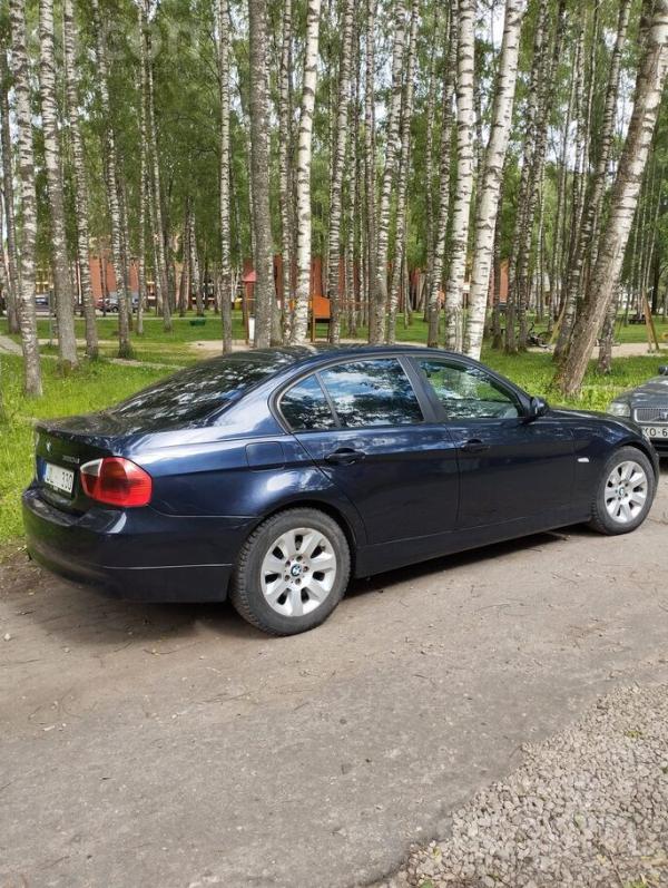Синий БМВ 320 2007 в Рига, объемом двигателя 2.00 л и пробегом 350 тыс. км за 3100 €, фото 1 на AUTOMOTO.COM.LV