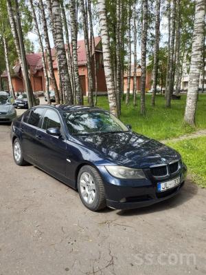 Blue BMW 320 2007 in Riga, with an engine capacity of 2.00 L and mileage of 350 thousand km for 3100 €, photo 4 on AUTOMOTO.COM.LV