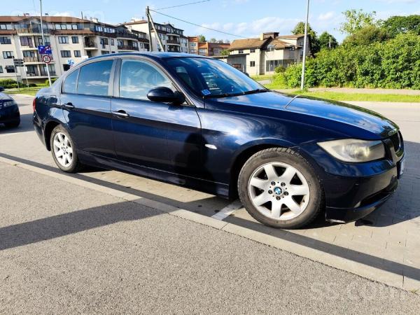 Синий БМВ 320 2007 в Рига, объемом двигателя 2.00 л и пробегом 350 тыс. км за 3100 €, фото 7 на AUTOMOTO.COM.LV