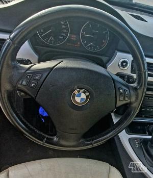 Blue BMW 320 2007 in Vilnius, with an engine capacity of 2.00 L and mileage of 190 thousand km for 2100 €, photo 9 on AUTOMOTO.COM.LV