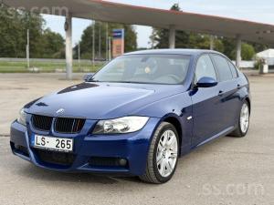 Blue BMW 320 2007 in Ogre, with an engine capacity of 2.00 L and mileage of 328 thousand km for 4100 €, photo  on AUTOMOTO.COM.LV