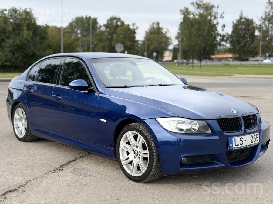 Zils BMW 320 2007 Ogre, ar dzinēja tilpumu 2.00 L un nobraukumu 328 tūkst. km par 4100 €, foto 4 vietnē AUTOMOTO.COM.LV