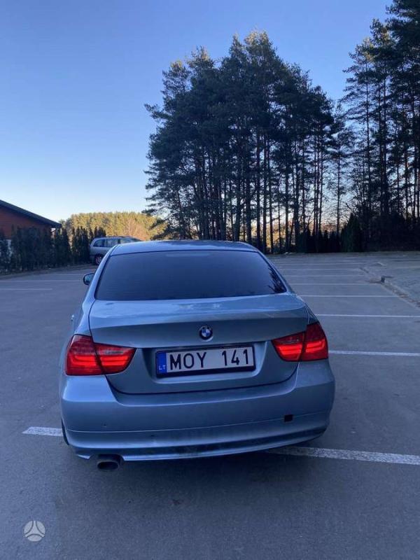 Zils BMW 320 2008 Druskininkai, ar dzinēja tilpumu 2.00 L un nobraukumu 308 tūkst. km par 3700 €, foto 5 vietnē AUTOMOTO.COM.LV