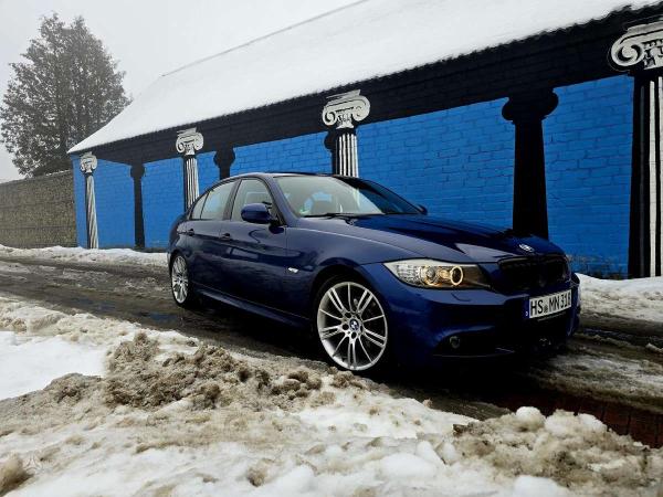Blue BMW 320 2010 in Marijampole, with an engine capacity of 2.00 L and mileage of 281 thousand km for 5600 €, photo 1 on AUTOMOTO.COM.LV