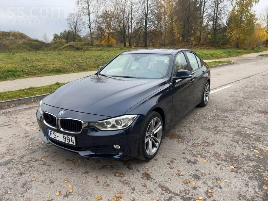 Blue BMW 320 2012 in Riga, with an engine capacity of 2.00 L and mileage of 222 thousand km for 8300 €, photo 2 on AUTOMOTO.COM.LV