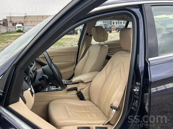 Blue BMW 320 2012 in Riga, with an engine capacity of 2.00 L and mileage of 271 thousand km for 8190 €, photo 7 on AUTOMOTO.COM.LV