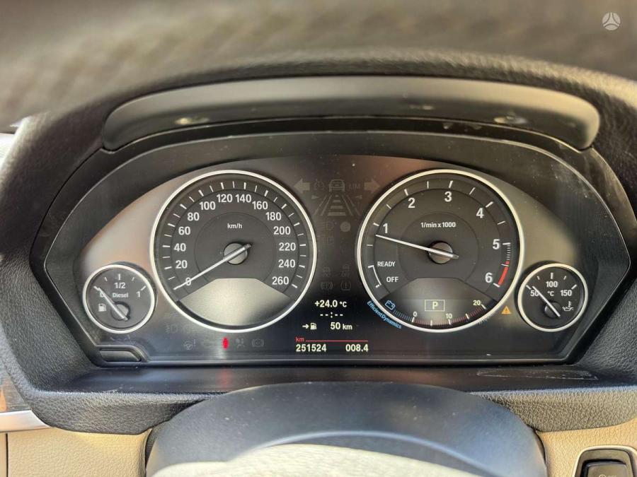 Blue BMW 320 2012 in Telschi, with an engine capacity of 2.00 L and mileage of 252 thousand km for 8300 €, photo 23 on AUTOMOTO.COM.LV