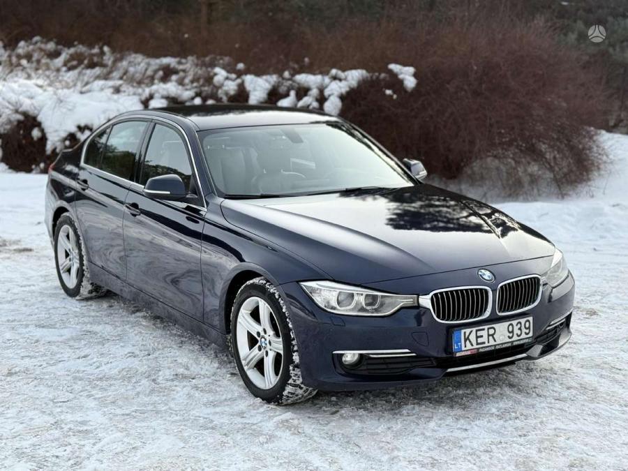 Blue BMW 320 2013 in Vilnius, with an engine capacity of 2.00 L and mileage of 311 thousand km for 8500 €, photo 1 on AUTOMOTO.COM.LV