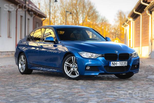Blue BMW 320 2013 in Jelgava, with an engine capacity of 2.00 L and mileage of 262 thousand km for 11500 €, photo 1 on AUTOMOTO.COM.LV
