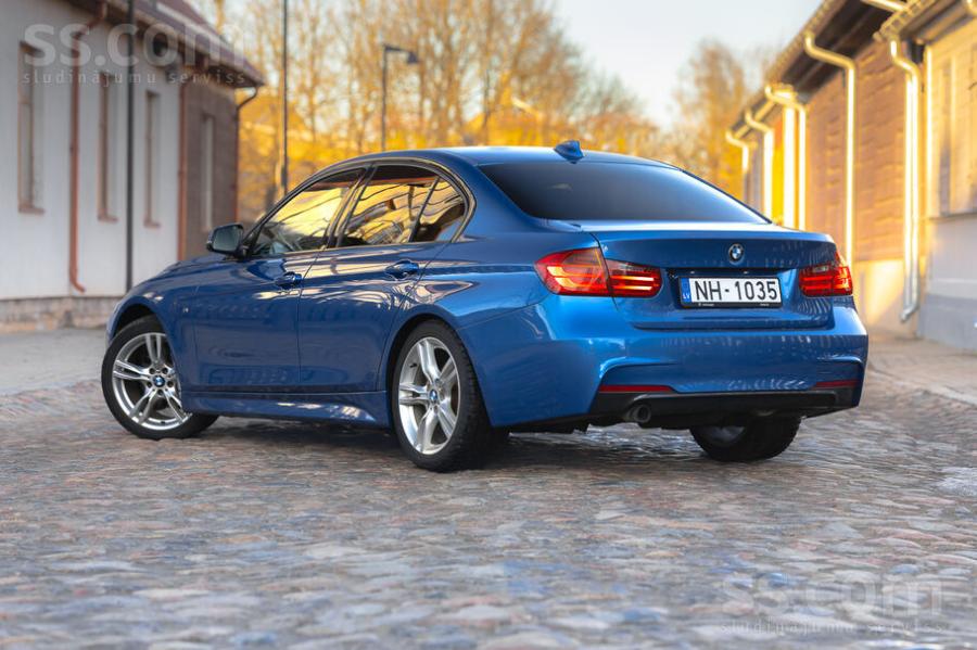Blue BMW 320 2013 in Jelgava, with an engine capacity of 2.00 L and mileage of 262 thousand km for 11500 €, photo 5 on AUTOMOTO.COM.LV