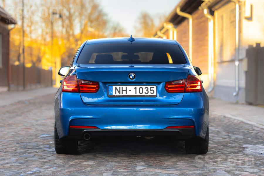 Blue BMW 320 2013 in Jelgava, with an engine capacity of 2.00 L and mileage of 262 thousand km for 11500 €, photo 7 on AUTOMOTO.COM.LV