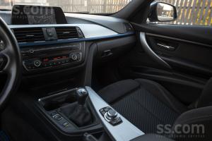 Blue BMW 320 2013 in Jelgava, with an engine capacity of 2.00 L and mileage of 262 thousand km for 11500 €, photo 12 on AUTOMOTO.COM.LV