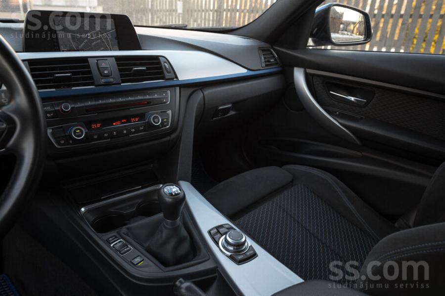 Blue BMW 320 2013 in Jelgava, with an engine capacity of 2.00 L and mileage of 262 thousand km for 11500 €, photo 12 on AUTOMOTO.COM.LV