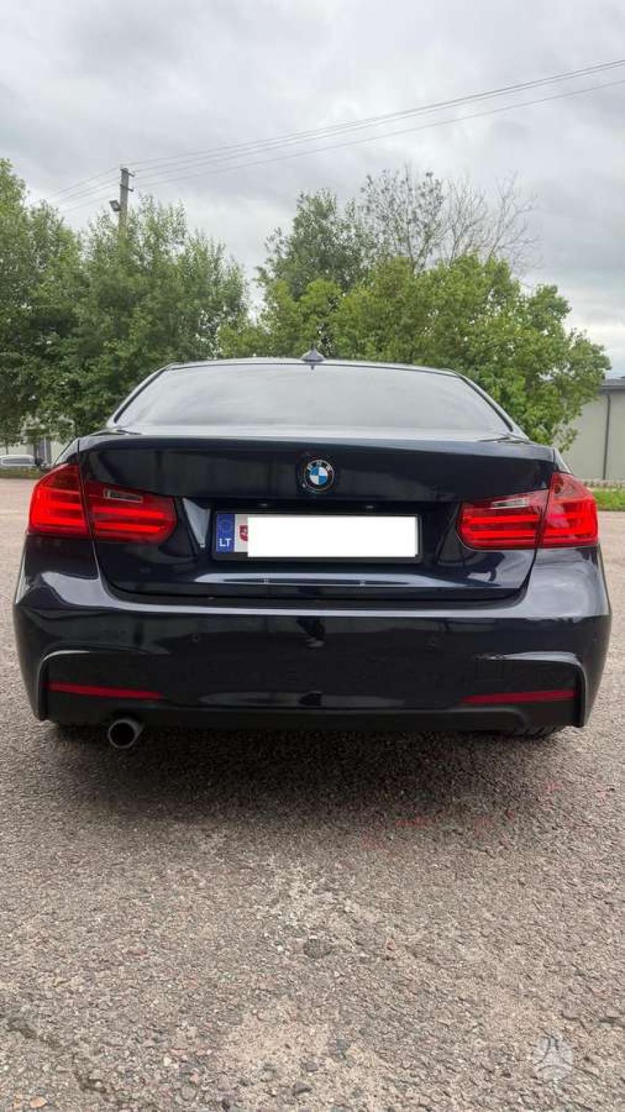 Blue BMW 320 2013 in Vilnius, with an engine capacity of 2.00 L and mileage of 312 thousand km for 8700 €, photo 5 on AUTOMOTO.COM.LV