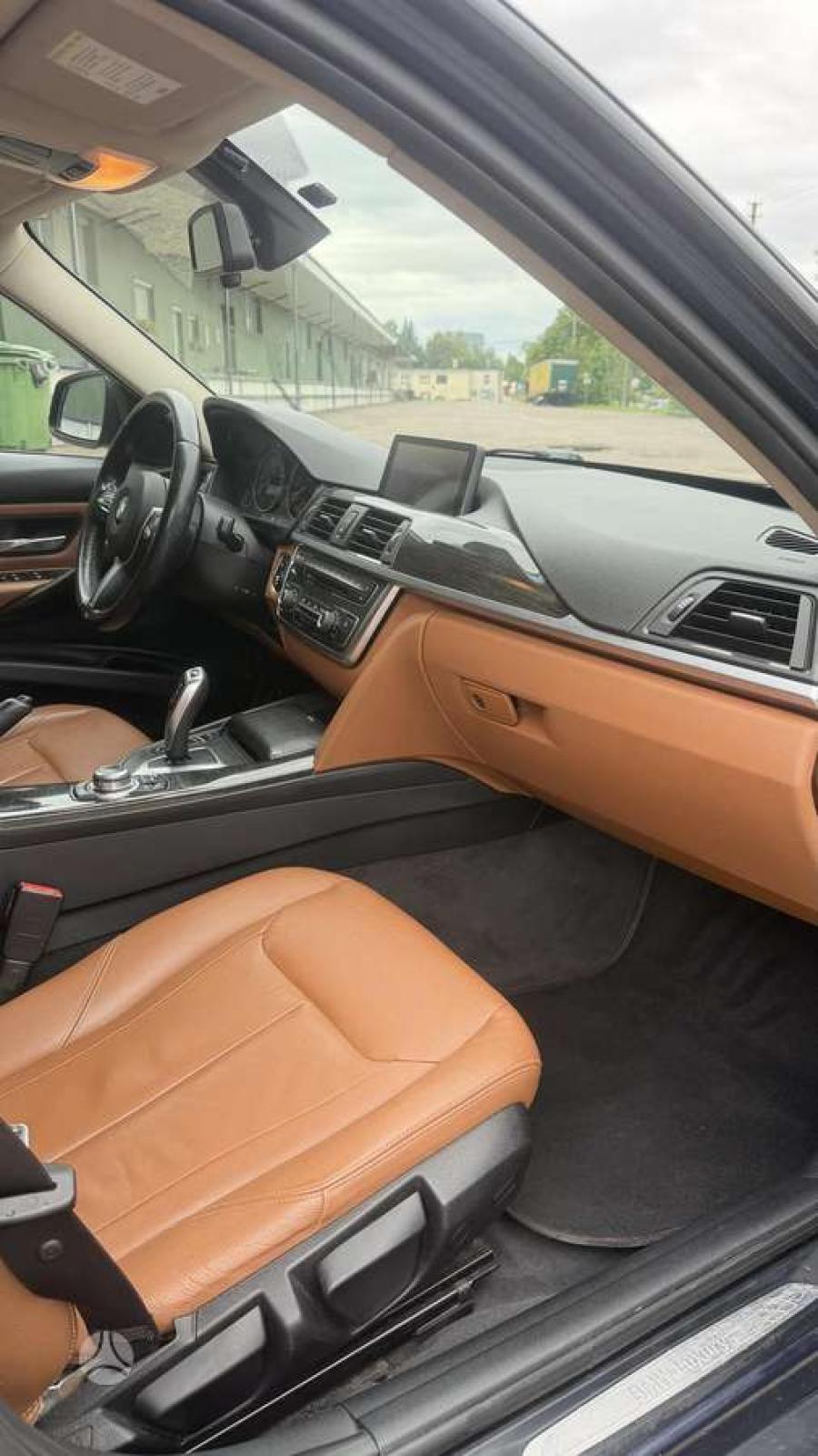 Blue BMW 320 2013 in Vilnius, with an engine capacity of 2.00 L and mileage of 312 thousand km for 8700 €, photo 13 on AUTOMOTO.COM.LV