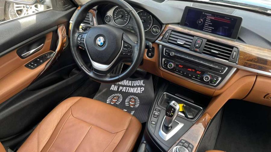 Blue BMW 320 2013 in Marijampole, with an engine capacity of 2.00 L and mileage of 276 thousand km for 10490 €, photo 3 on AUTOMOTO.COM.LV