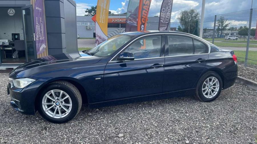 Blue BMW 320 2013 in Marijampole, with an engine capacity of 2.00 L and mileage of 276 thousand km for 10490 €, photo 11 on AUTOMOTO.COM.LV