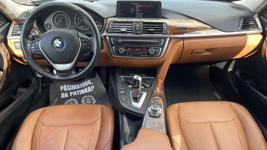 Blue BMW 320 2013 in Marijampole, with an engine capacity of 2.00 L and mileage of 276 thousand km for 10490 €, photo 37 on AUTOMOTO.COM.LV