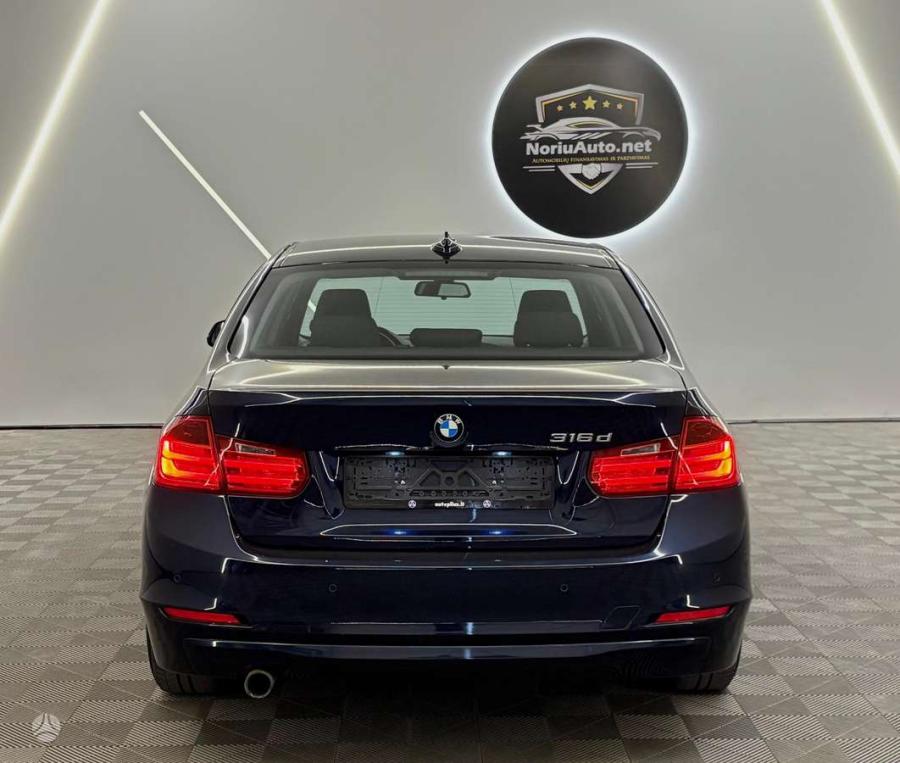 Blue BMW 320 2013 in Marijampole, with an engine capacity of 2.00 L and mileage of 273 thousand km for 6999 €, photo 20 on AUTOMOTO.COM.LV