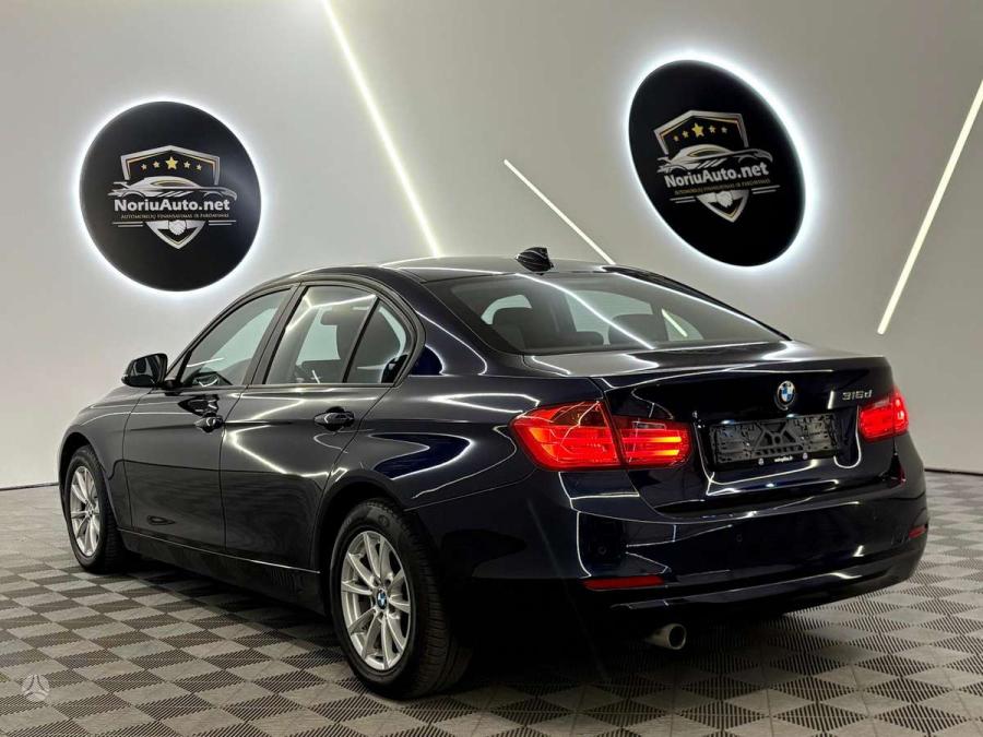 Blue BMW 320 2013 in Marijampole, with an engine capacity of 2.00 L and mileage of 273 thousand km for 6999 €, photo 24 on AUTOMOTO.COM.LV