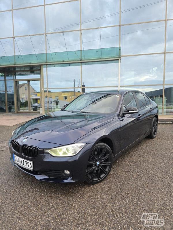 Zils BMW 320 2013 Plungė, ar dzinēja tilpumu 2.00 L un nobraukumu 35 tūkst. km par 8400 €, foto 1 vietnē AUTOMOTO.COM.LV