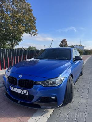 Blue BMW 320 2013 in Riga, with an engine capacity of 2.00 L and mileage of 317 thousand km for 12800 €, photo  on AUTOMOTO.COM.LV